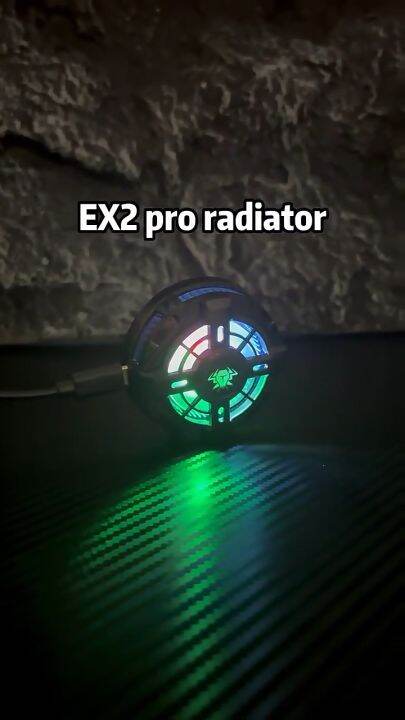 Plextone EX2 Pro Phone Cooler Mobile Gaming Fast Cooling Fan ...