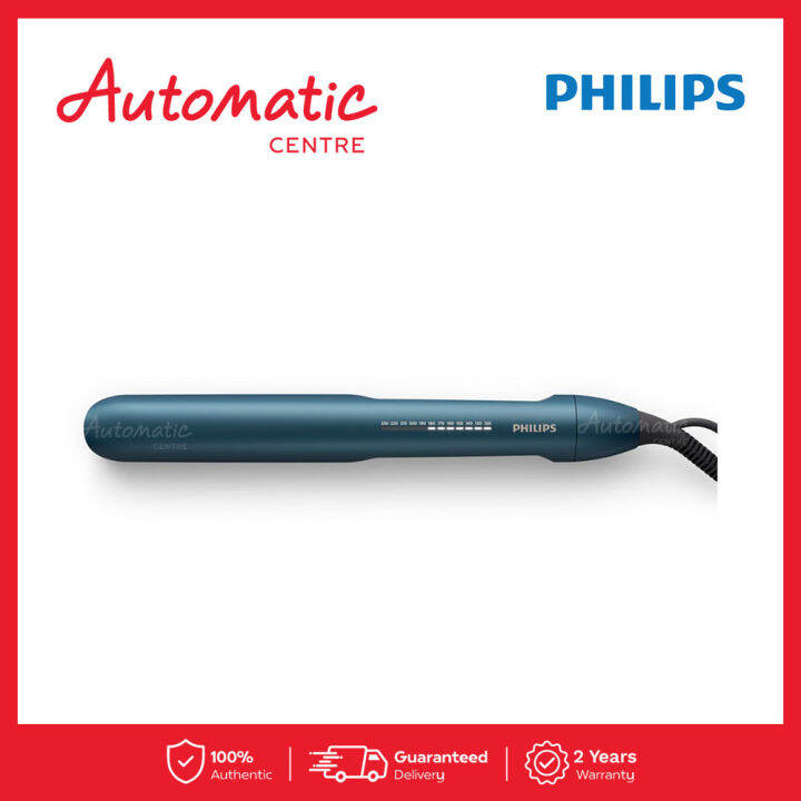 Philips BHS732/00 Hair Straightener with 12 Settings and Auto Shut-off ...