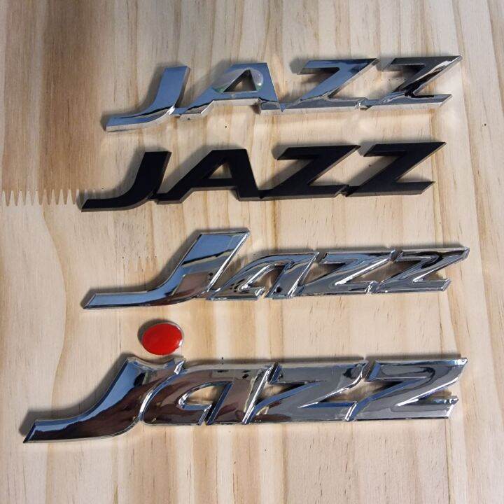 Honda Jazz Gen 1 2 3 Emblem Logo sticker Abs Chrome Plating Emblem Logo ...