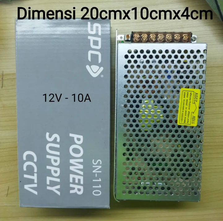 power supply 12v 10a spc | Lazada Indonesia