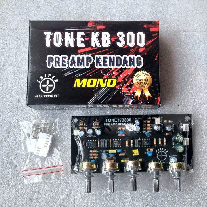 Tone Control Preamp KB300 Kendang Mono By Sniper | Lazada Indonesia