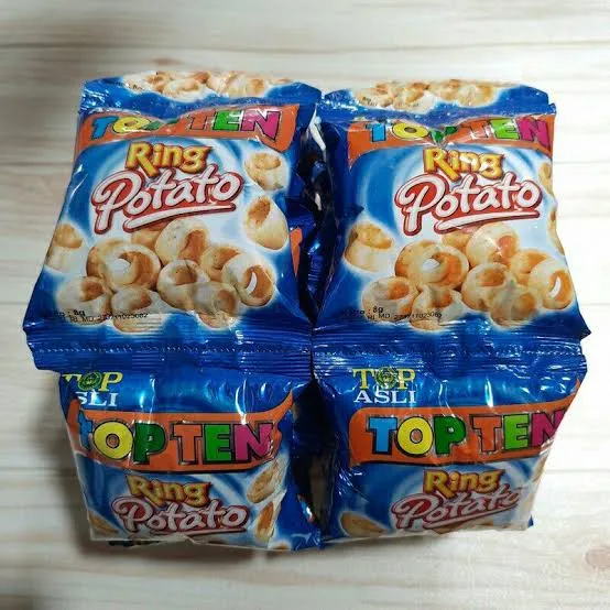 TOP TEN RING POTATO 1 RENCENG ISI 10 PCS | Lazada Indonesia