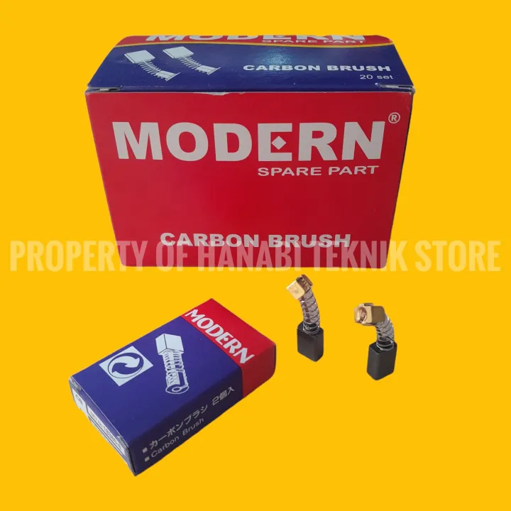 Carbon Brush CB 64 MODERN / Kul Arang Mesin Bor | Lazada Indonesia