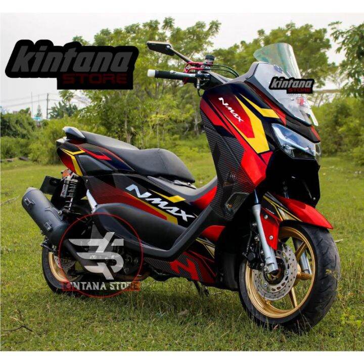 Decal nmax new full body sticker variasi motor yamaha nmax terbaru ...