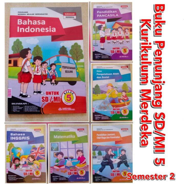 Buku Penunjang SD/MI Kelas 5 Kurikulum Merdeka Semester 2 Modul Siswa ...