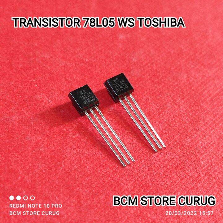 10 BUAH TRANSISTOR 78L05 5V 100Ma 0.1A WS | Lazada Indonesia