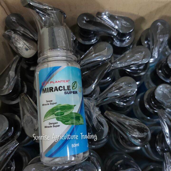 50ml Miracle Super /Gam Racun Pelekat/G-planter/penetration agent for ...