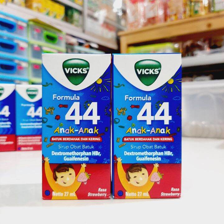 [ANAK-ANAK 27ML] VICKS FORMULA 44 /ANAK DEWASA BATUK RADANG BATUK ...