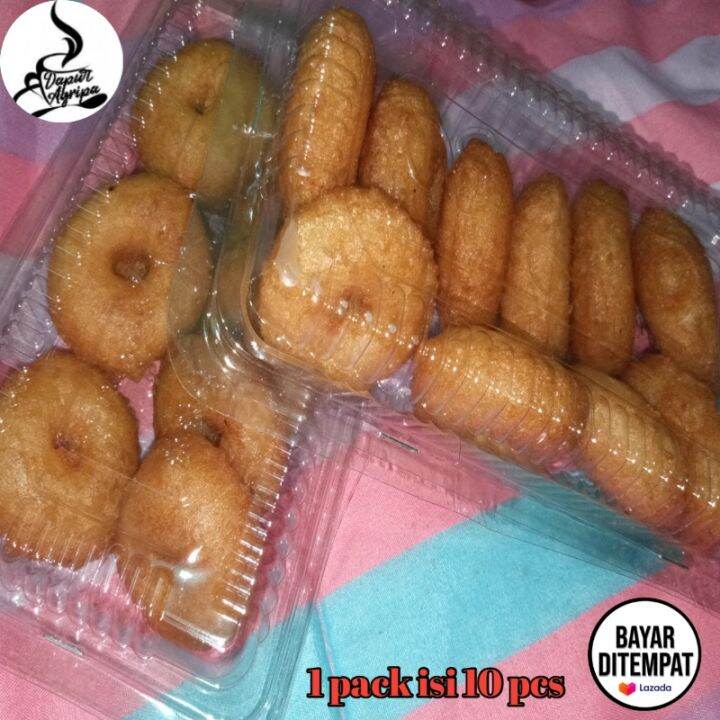 Kue Ali Agrem makanan jadul/kue cincin cemilan tradisional paket 3 pack ...