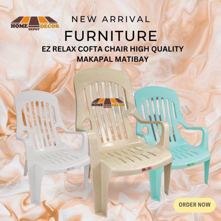 HDD ez relax cofta chair high quality makapal matibay | Lazada PH