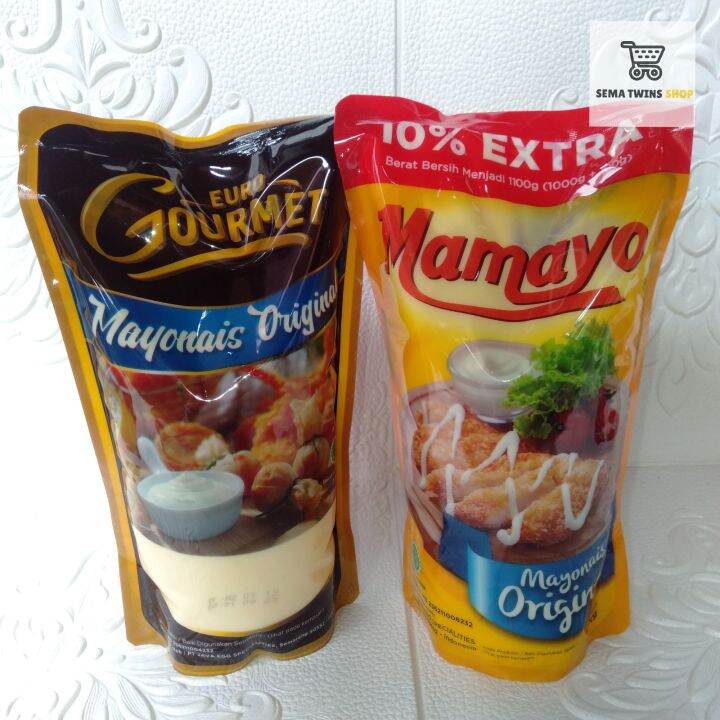 Mayonais EURO GOURMET MAMAYO 1KG - Mayones Mayonaise | Lazada Indonesia