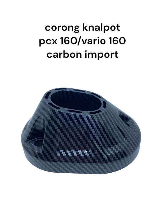 corong knalpot vario 160 pcx 160 carbon import | Lazada Indonesia