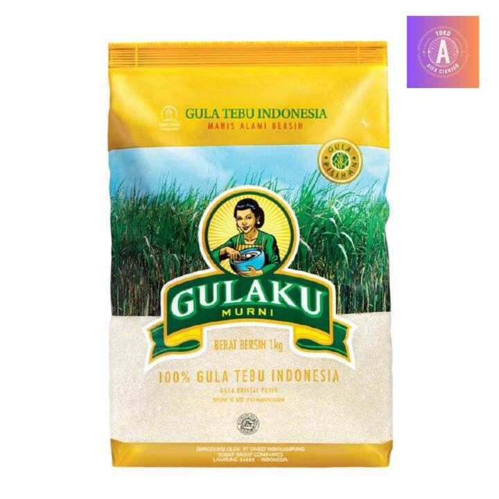 Gula Pasir Putih Kualitas Premium 1 Kg dan 500 Gram. Gula Gulaku Gula ...