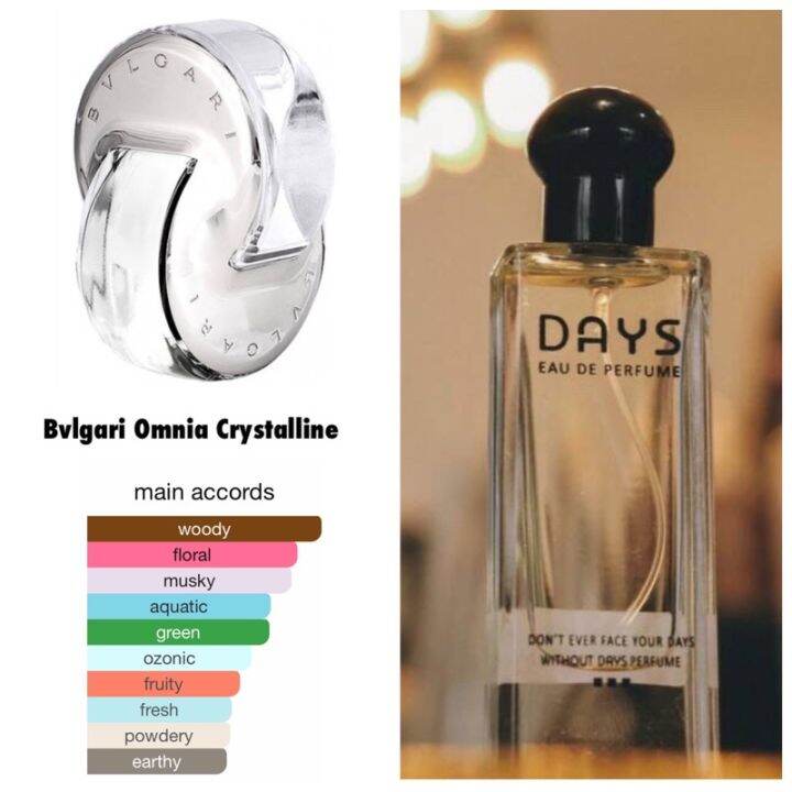 DAYS PARFUME dengan inspirasi dari Omnia Crystalline | Lazada Indonesia