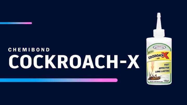CHEMIBOND Cockroach-X Bait 160gm Racun Lipas Human Safe Cockroach ...