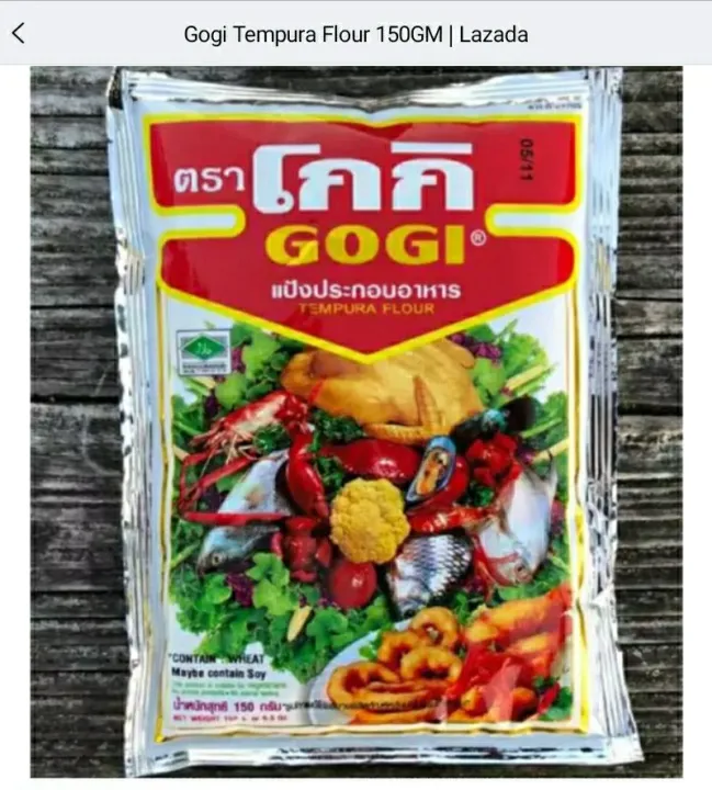 Gogi Tempura Flour 150GM | Lazada