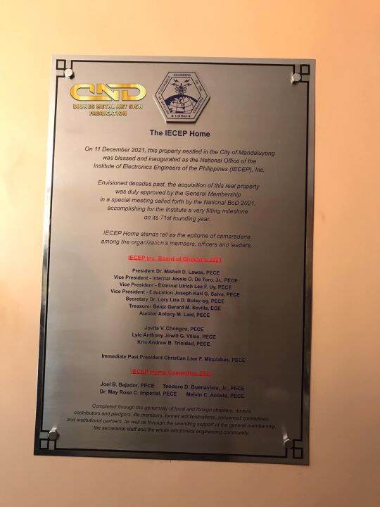 STAINLESS-STEEL SIGNAGE Wall Marker/Metal Engrave | Lazada PH