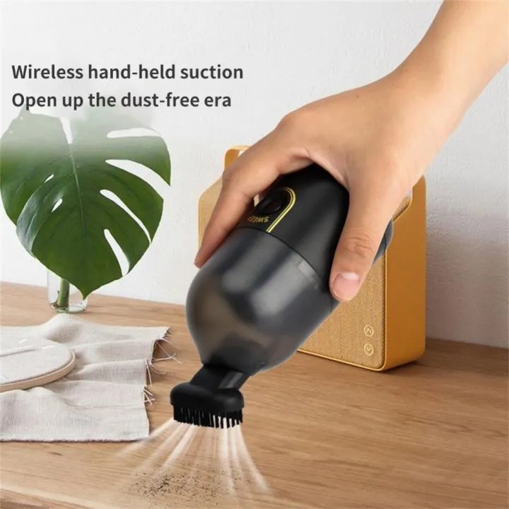 【fast ship】USB Mini Desktop Vacuum Cleaner Cordless Handheld Auto ...