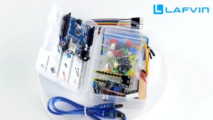 Lafvin Basic Starter Kit For Arduino Uno R3 With Tutorial Code