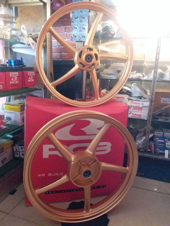 Racing Boy Sports Rim / Mags SP522 RB5 (5spokes) for Suzuki Raider 150 ...