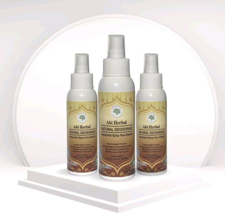 A 81 Vanilla Herbal Natural Deodorant Spray Non Alkohol Halal | Lazada ...