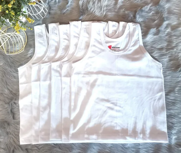 Kentucky Sando White for Kids and Teens | Plain Sando White | Cotton ...