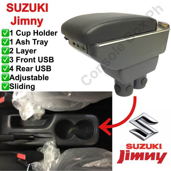 Suzuki Jimny (1998-2018) Armrest Console Box | Lazada PH