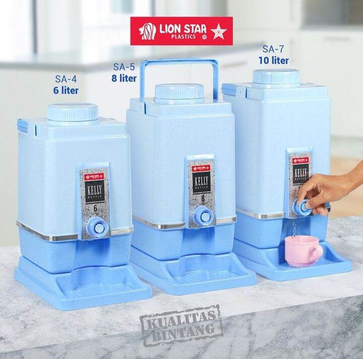 Lion Start KELLY BOTTLE 6, 8 Liter Water Dispenser Hot And Cold Drink ...