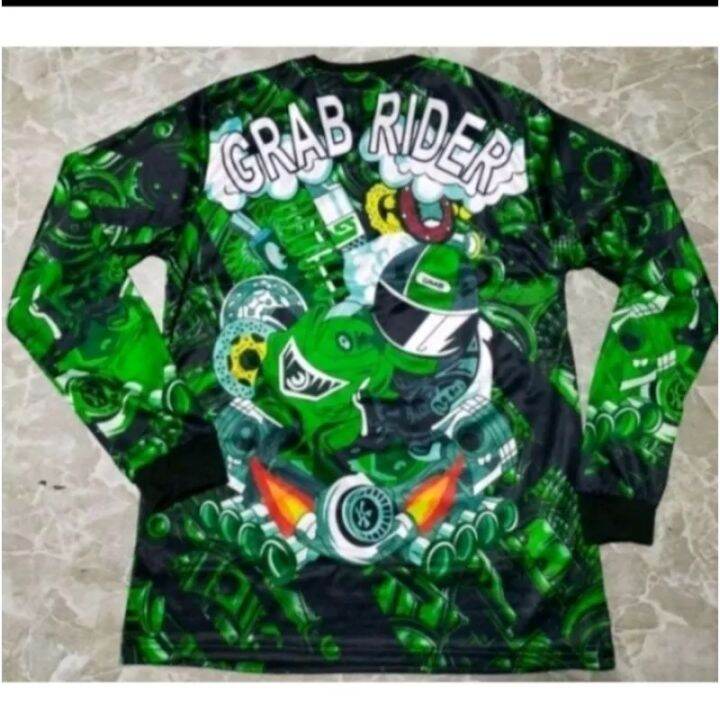GRAB LONG SLEEVE HIGH QUALITY FOR RIDER'S NEW | Lazada PH