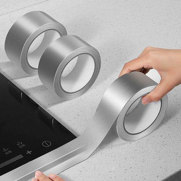High Temperature Resistant Aluminum Foil Tape/ Kitchen Countertop Waterproof Anti-mildew Sink ...