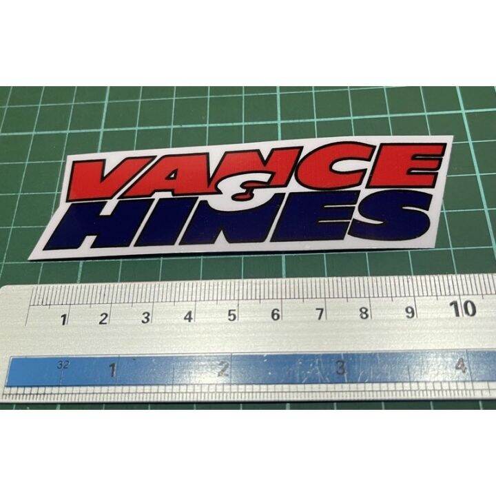 Sticker Vance & Hines | Lazada