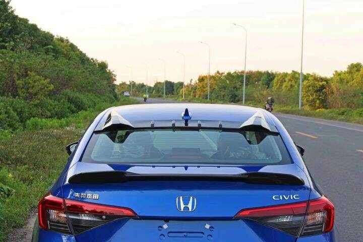 Honda Civic FE RS DT TYPE R JDM rear boot trunk ducktail lip spoiler ...