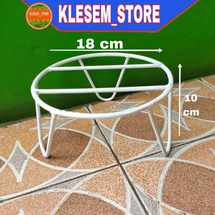 Standing pot besi diameter 18cm palang | Lazada Indonesia