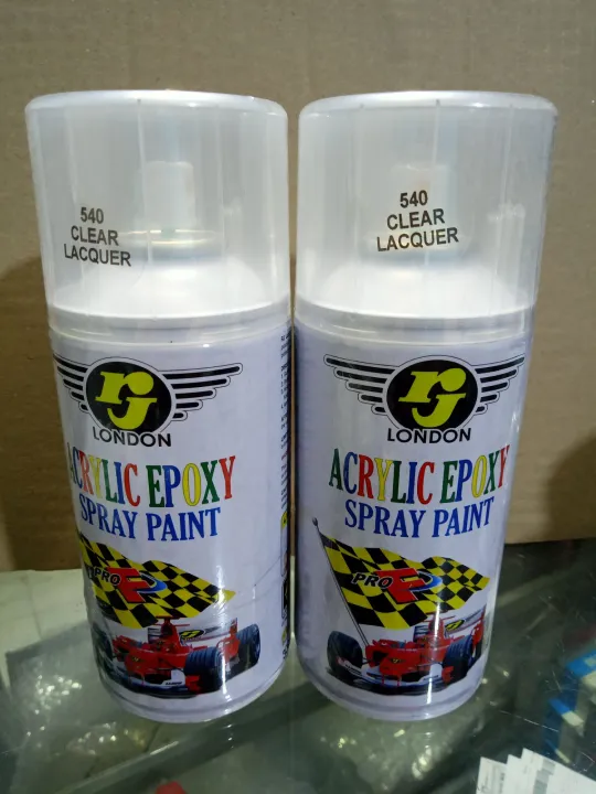 Pilok Pilox RJ Clear / Pernis Clear Glossy Pengkilap (540) 300cc ...