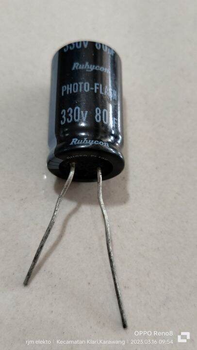 Elko ukuran 330uf 80v rubycon | Lazada Indonesia