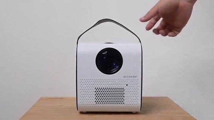 【FREE TRIPOD + SCREEN】LUMOS Q3 Pro Projector 4K UHD Resolution Built-in Android OS Portable Mini ...