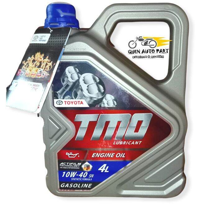oli TMO 10w40 4.liter untuk mesin bensin | Lazada Indonesia