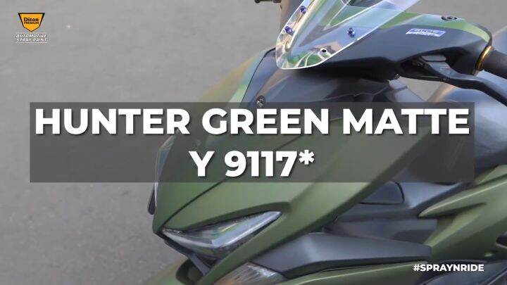 Diton Premium Y9117 Hunter Green Matte Doff Y 9117 Yamaha Colors ...