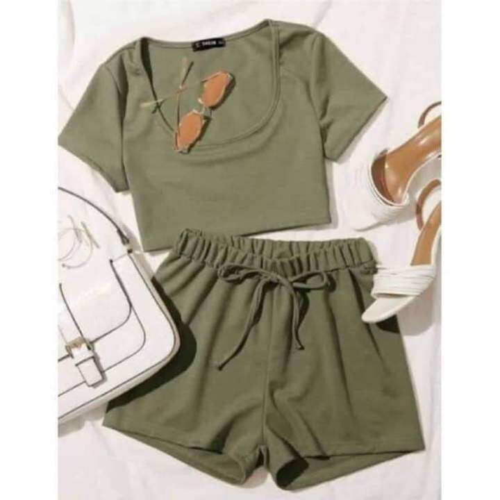 plain terno crop top freesize fit small to large | Lazada PH