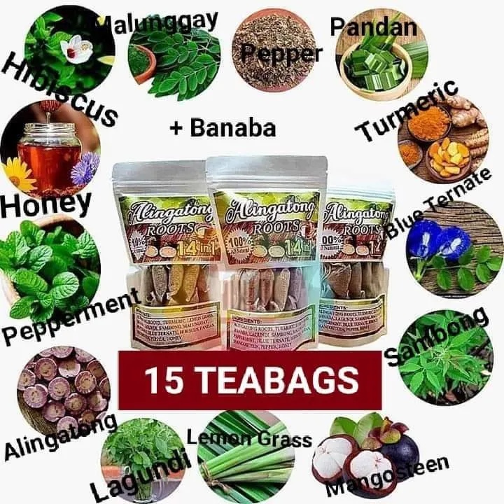 14 in 1 Alingatong Roots tea | Lazada PH