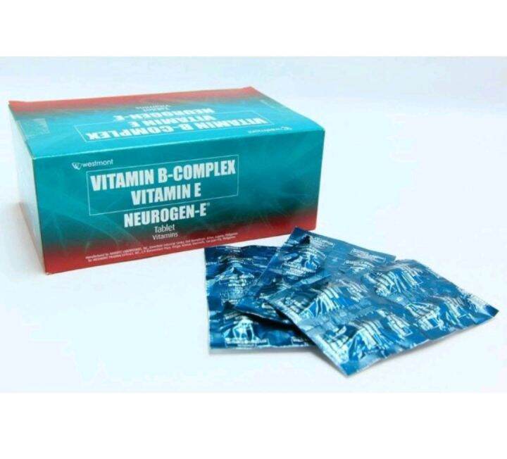 Neurogen E tablet 100's box | Lazada PH