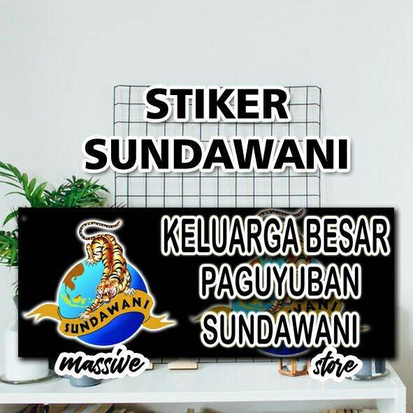 STIKER PAGUYUBAN SUNDAWANI 20X10CM | Lazada Indonesia