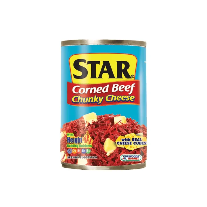 Pure Foods STAR Corned Beef Chunky Cheese 260g | Lazada.co.th