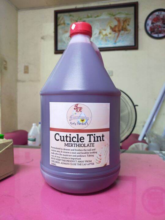 CUTICLE TINT Merthiolate GALLON | Lazada PH