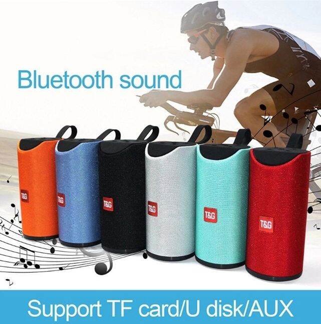 T&G TG113 Super Bass Splashproof FM RADIO Wireless Portable Bluetooth ...