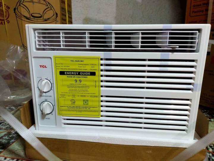 TCL .6HP WINDOW TYPE AIRCON NON INVERTER | Lazada PH