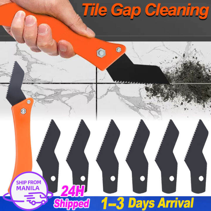 🔥Fast Shipping🔥Tile Gap Cleaning Tools with Blades Wall Floor Tile Gap ...