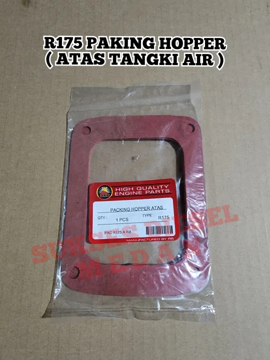 R175 R180 PAKING HOPPER PACKING TUTUP TANGKI AIR MESIN DIESEL DONGFENG ...