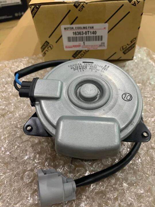 มอเตอร์พัดลม เป่าหม้อน้ำ รหัส16363-0T140 TOYOTA ALTIS ปี2014-2018 แท้ ...