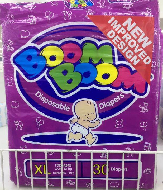 Boom boom easy diaper big pack XL30 | Lazada PH
